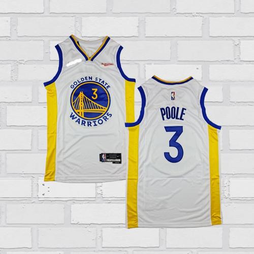 Jual Baju Jersey Basket Swingman NBA Jordan Poole Golden State Warriors ...