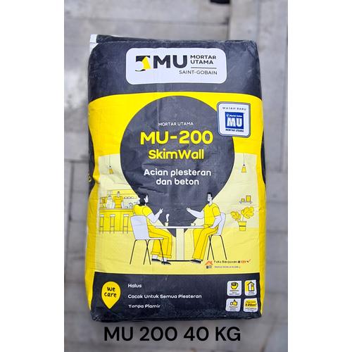 Jual Semen MU 200 /Mortal Utama Acian Plesteran - 40 kg - Kota Bogor ...
