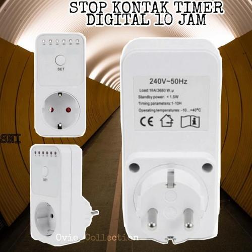 Jual Stop Kontak Timer Digital 10 Jam Osmond - Kab. Tabanan - Listrik ...