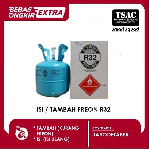 Jual Tambah Refrigerant Freon R32 - Tambah Freon - Kurang dari Standar ...
