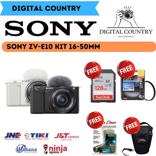 Jual SONY ALPHA ZV-E10 KIT 16-50MM - KAMERA SONY ZVE10 KIT 16-50MM ...