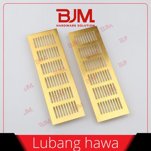 Jual Lubang hawa alumunium / sirkulasi udara rose gold / air vent grill ...