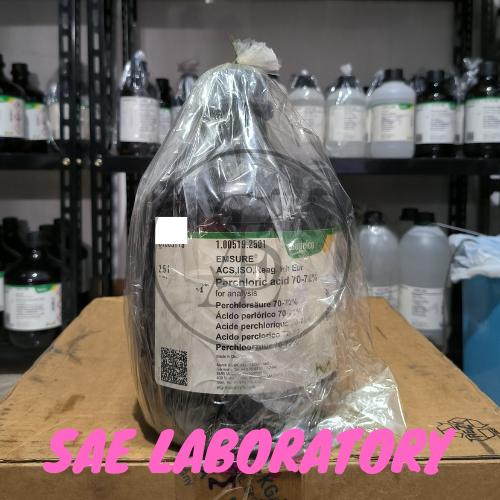 Jual PERCHLORIC ACID / Asam Perklorat 70-72% Merck 100519 2,5L - Kota ...
