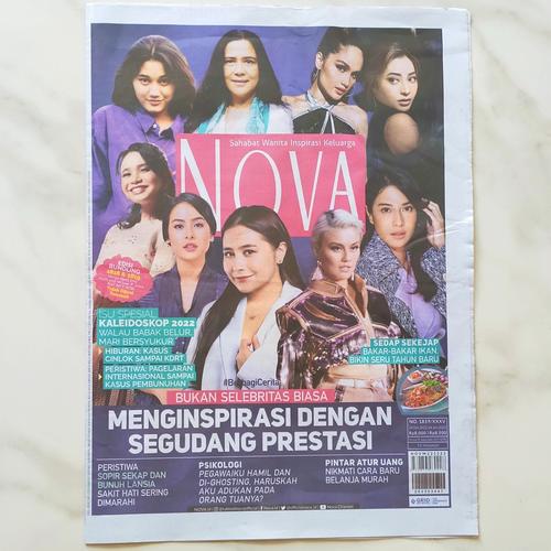 Jual Tabloid NOVA Edisi Terakhir Desember 2022 : Nike Ardilla, Dian Sastro - Kota Tangerang ...