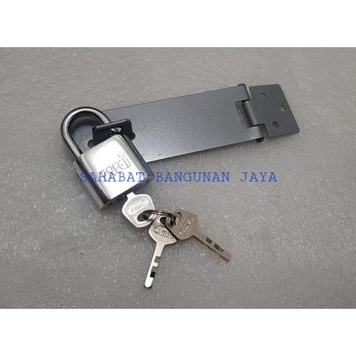 Jual PAKET KOMPLIT OVERPAL/OVERVAL DAN GEMBOK 30MM LEHER PENDEK ...