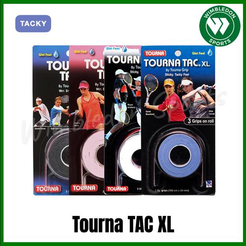 Jual Grip Tourna TAC XL Overgrip isi 3 / Grip Tourna TAC XL Tacky Wet ...