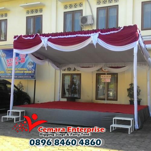 Jual Tenda pesta plus Panggung lantai - Kab. Bogor - CEMARAENTERPRISE ...