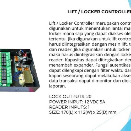 Jual Access Control lift / Controller Lift with module 20 Lt - Jakarta ...