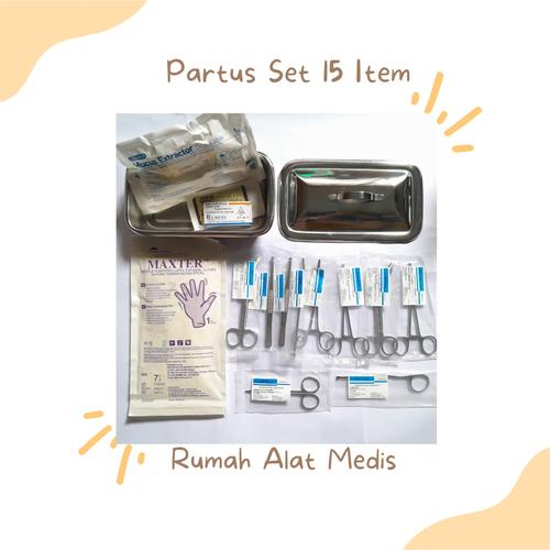 Jual Partus Set Partuset Alat Kebidanan 15 Item - Jakarta Timur - Rumah ...