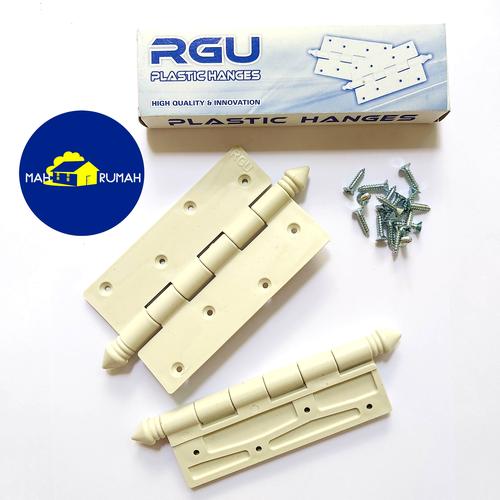 Jual RGU - @1pasang ENGSEL PVC PLASTIK Pintu WC Toilet Kamar Mandi ...