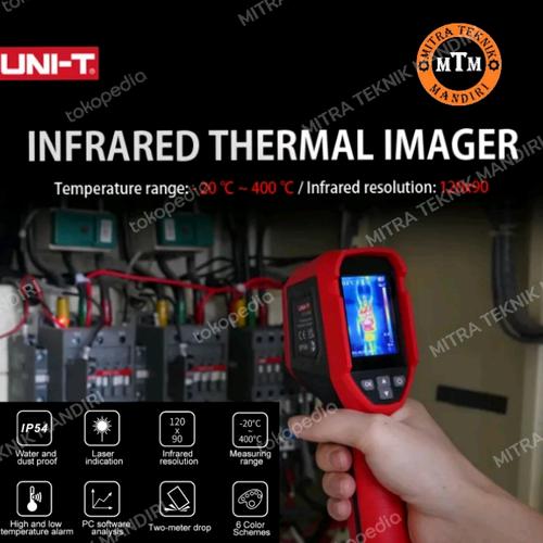 Jual ALAT UKUR INFRARED THERMOMETER THERMAL IMAGER CAMERA IMAGING UNI-T ...