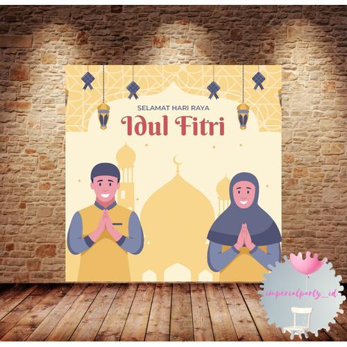 Jual Custom Backdrop Banner Spanduk Ramadhan Lebaran Idul Fitri Eid ...