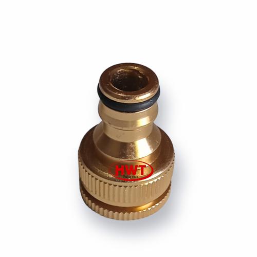 Jual Sambungan Drat Kran Quick Release Connector Kran Tap Hose 1/2 3/4 ...
