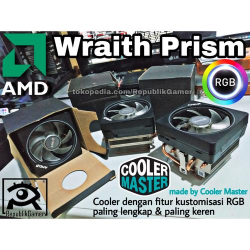Jual CPU cooler AMD Wraith Prism RGB - +kabel RGB &USB - Kota Surabaya ...
