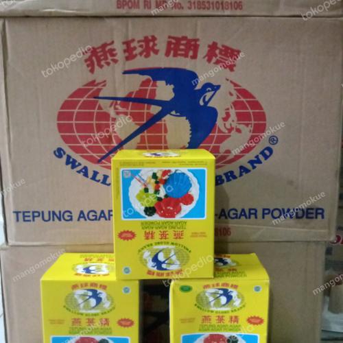 Jual agar agar swallow globe original per Karton / 24 box - Kab. Bogor ...