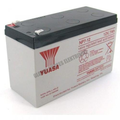 Jual BATERAI AKI YUASA 12V 7AH / BATERAI UPS NP7-12 7AH 12V YUASA ORIGINAL - Kota Banda Aceh ...
