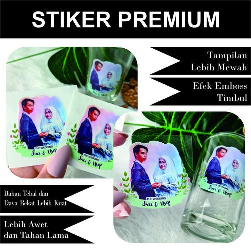 Jual Sticker Label Wedding Stiker Pernikahan Souvenir Nikah bahan ...