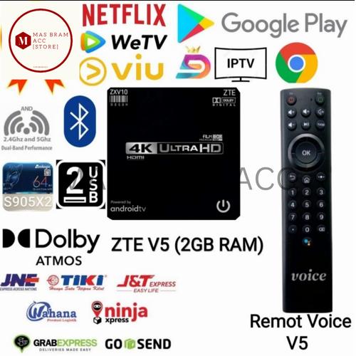 Jual ANDROID TV 4K BOX STB ZTE B860H V5 REMOTE VOICE alt Xiaomi BOX S - Kota Malang - Mas Bram ...