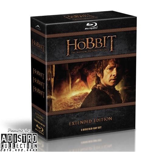 Jual Film Blu-Ray Trilogy THE HOBBIT EXTENDED edisi BOX SET COMPLETE ...