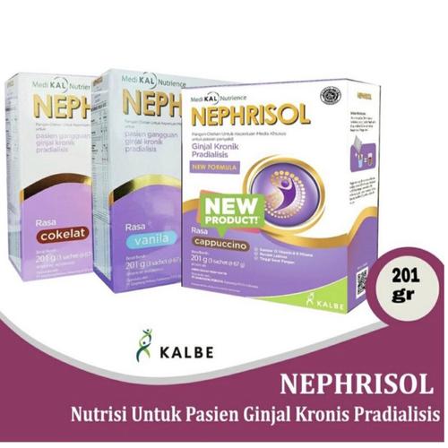 Jual NEPHRISOL - Nutrisi Rendah Protein Pasien Gagal Ginjal - Cappucino ...
