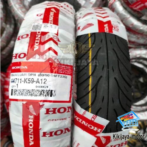 Jual BAN MOTOR HONDA 80/90-14 TUBELESS BAN DEPAN BEAT VARIO - Kota ...