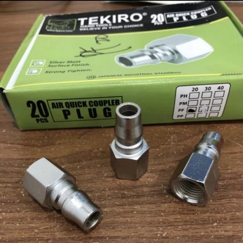 Jual air quick coupler plug PF20 tekiro coupler drat dalam - Kota Medan - Power Medan Teknik ...