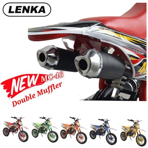 Jual MOTOR MINI TRAIL LENKA 46 MESIN 2 TAK 50 CC - MAINAN MOTOR CROSS ...