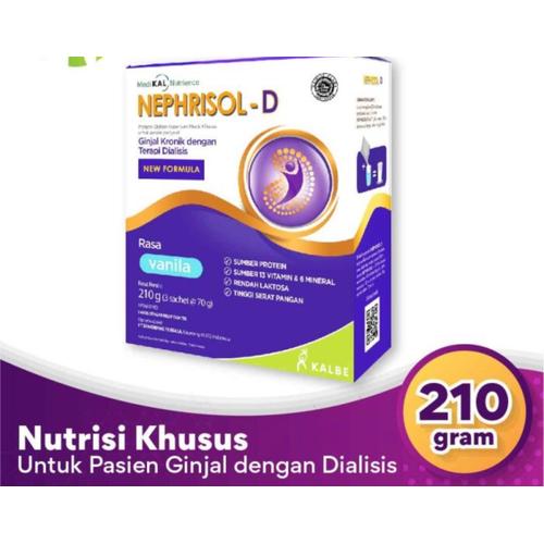 Jual NEPHRISOL D - Nutrisi Tinggi Protein Pasien Ginjal Kronik HD ...