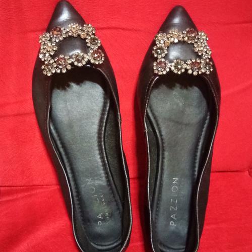 Jual Preloved Pazzion Flat Shoes Sepatu Teplek Sz 38 Authentic ...