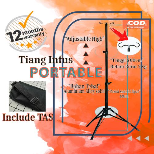 Jual Tiang Infus Portable - Tanpa Tas - Kab. Sidoarjo - Mitra Home Care ...
