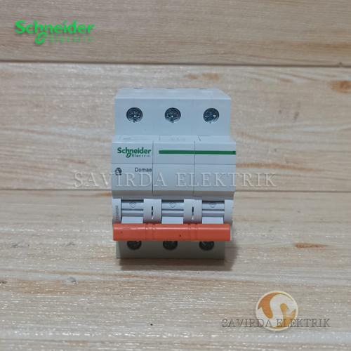 Jual MCB SCHNEIDER 3 PHASE 10A 16A 20A 25A 32A 40A 50A 63A - 40A - Kota ...
