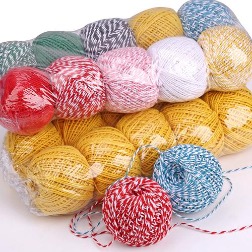 Jual Tali Rami Rajut Roll Gulungan Tali Merah Putih Pita Kado Murah ...