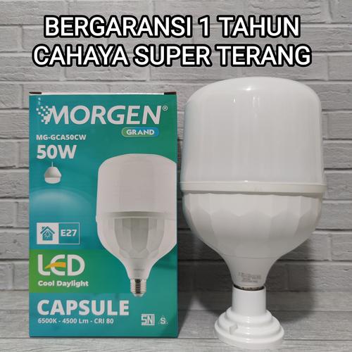 Jual MORGEN GRAND LAMPU LED CAPSULE 50W 50 WATT T BULB - PUTIH CDL ...