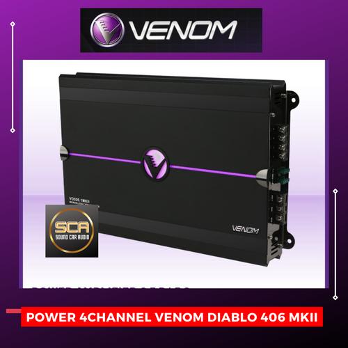 Jual POWER 4 CHANNEL VENOM DIABLO VO 406MKII HITAM - Jakarta Pusat ...