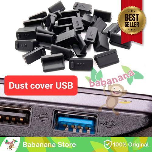 Jual Dust Cover USB plug penutup anti debu Socket external monitor ...