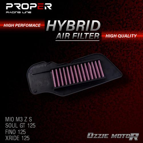 Jual PROPER RACING LINE HYBRID FILTER UDARA MOTOR MIO M3 SOUL GT 125 ...