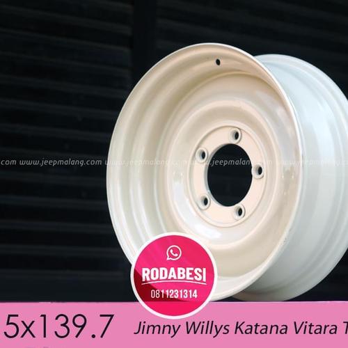 Jual Velg kaleng willys Ring 16 lebar 5 offset standart - Kab. Malang ...