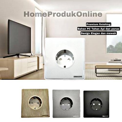 Jual Stop Kontak Tanam Colokan Listrik Dinding Design Elegan dan Mewah ...