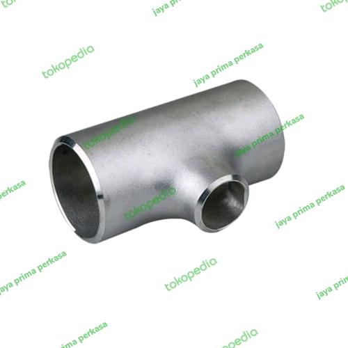Jual Tee Reducer las stainless ss304 sch10 5 x 4" inch vlok tee ...
