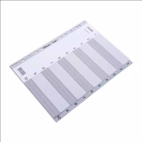 Jual Bantex Divider Size A4 Pembatas Dokumen 10 Lembar harga promo ...