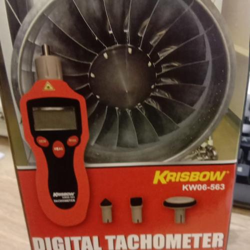 Jual Krisbow Alat Ukur Tachometer Digital Kontak/non Kontak - Kota ...