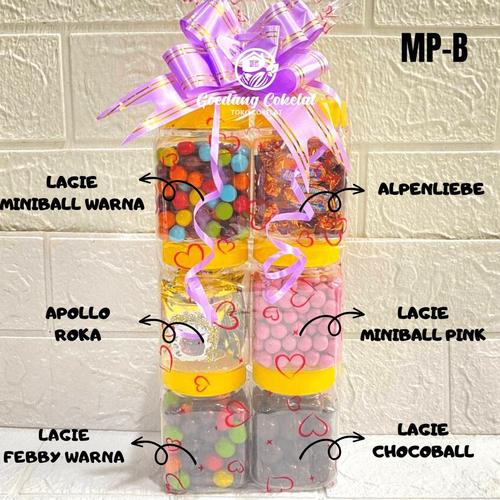 Jual Mini Parsel Hampers Coklat Lagie L'agie 6 Toples 200ml Lebaran ...
