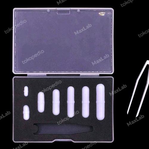 Jual Pengaduk Magnet Batangan (Magnetic Stirring Bar / Spinbar Set), 7 ...
