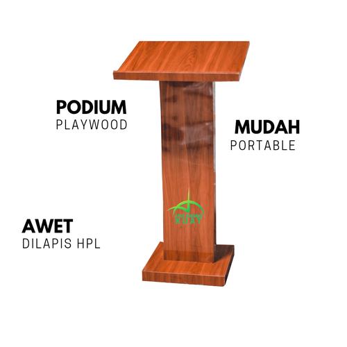 Jual Podium Minimalis Kayu Plywood Mimbar - Kota Bekasi - Kuat Jaya ...