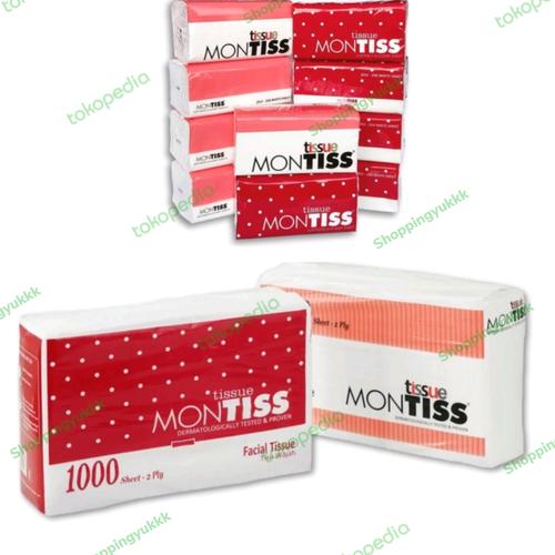 Promo Montiss Tissue 2 Ply 250 Sheet / Tisu Montis 2Ply 1000 Sheet ...