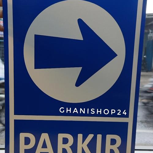 Jual Rambu Arah Parkir Alumunium plat - 30cm X 45cm - Kab. Bogor ...