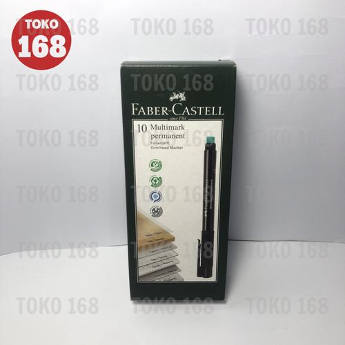 Jual FABER CASTELL Multimark Permanent OHP/Spidol F 1513 (PCS) - Biru ...