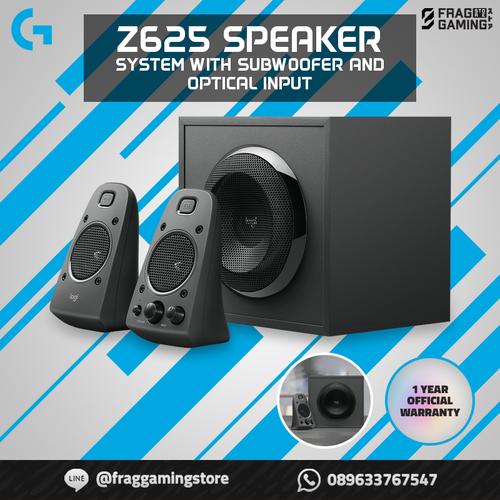 Jual Logitech Z625 THX® Certified 2.1 Subwoofer Gaming Speaker System ...