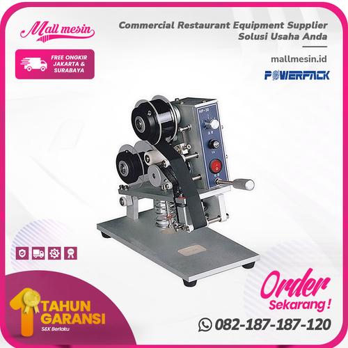 Jual Mesin Expired Date POWERPACK HP 351/ Mesin Coding Manual - Kota ...