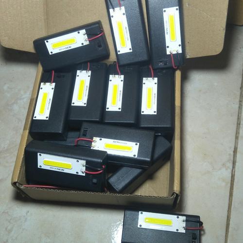 Jual Lampu emergency led COB 3v AA - 4x batrai AA - Kab. Tuban - DIY ...